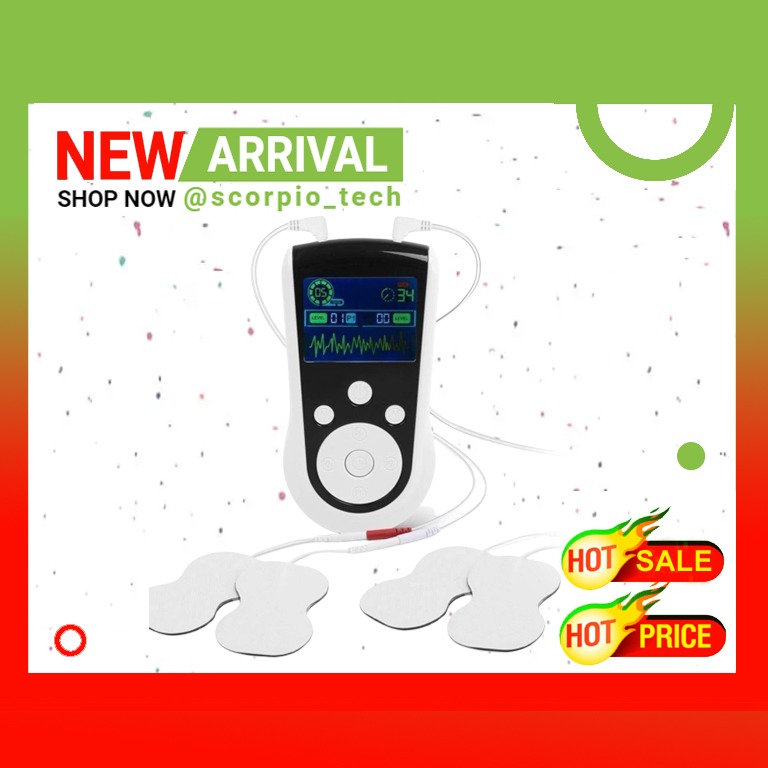 [G3] OSITO (AST-2012B) Rechargeable TENS Unit Machine, Electronic Muscle Stimulator for Pain ...