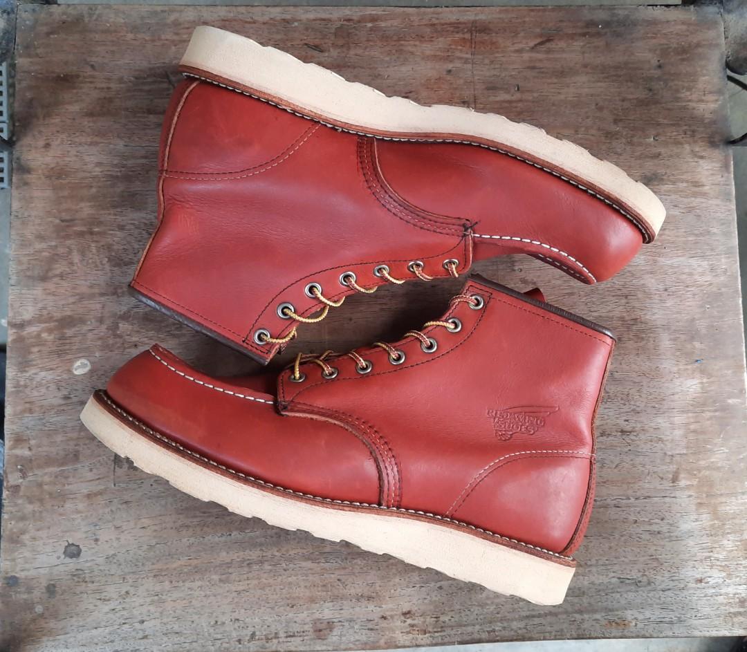 Red Wing 8131 Oro Russet Leather Redwing, Men's Fashion, Footwear ...