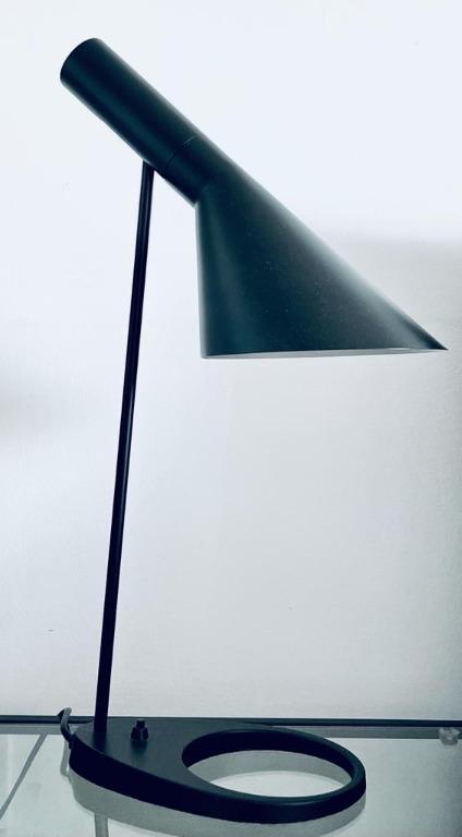 Replica Arne Jacobsen AJ Table Lamp (A pair), Furniture & Home Living ...