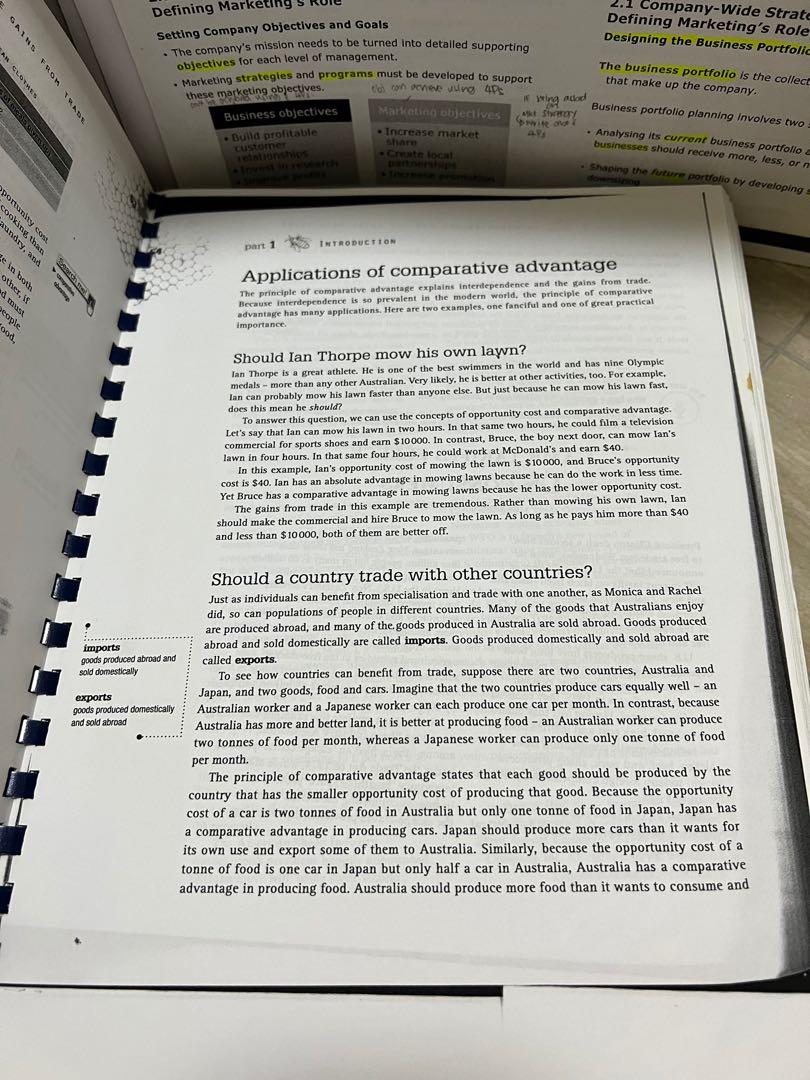 RMIT Marketing Textbook Principles of MicroEconomic Photocopy, Hobbies & Toys, Books & Magazines ...