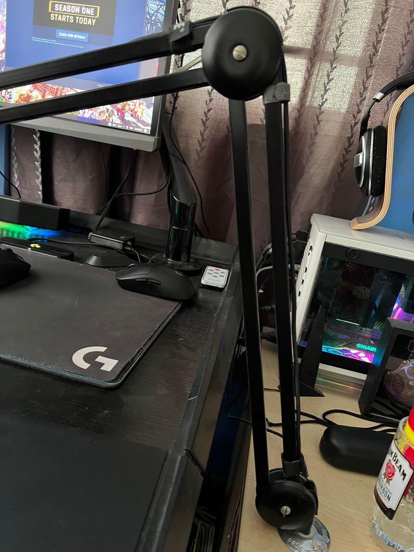 Rode NT-usb plus rode psa1, Audio, Microphones on Carousell