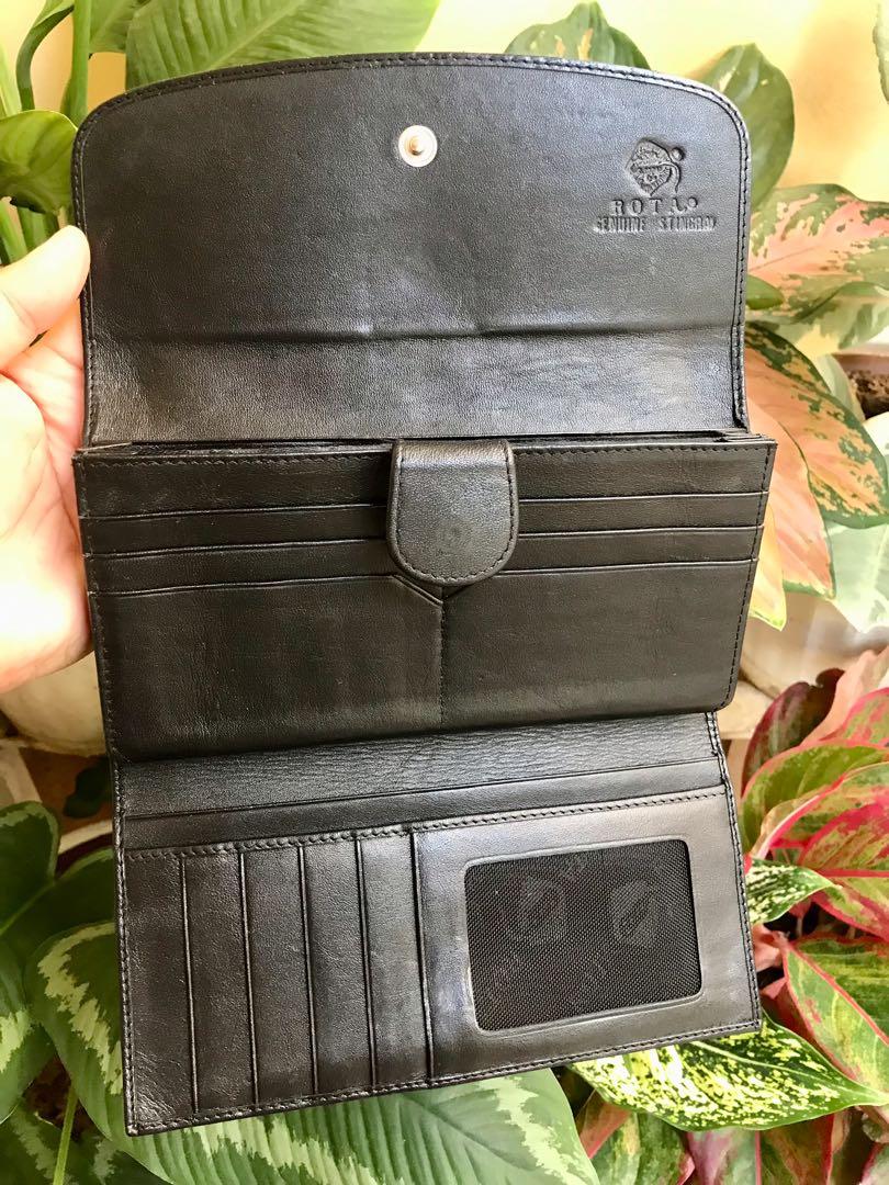 ROTA GENUINE STINGRAY SKIN LEATHER TRIFOLD WALLET, Women's Fashion ...