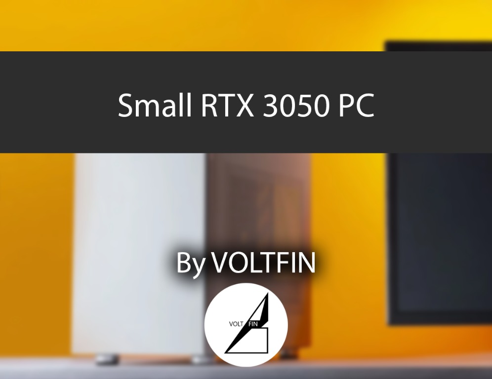 RTX 3050 MINI PC - Ryzen 5 5500 - Gigabyte A520i AC - Small form factor ...