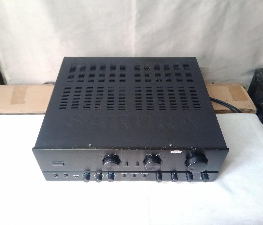Sakura 5023 amplifier 550 watts x 2, Audio, Soundbars, Speakers ...