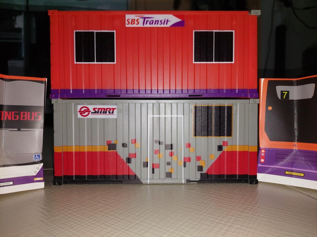 SBS SMRT Bus Terminal tissue & storage box, Hobbies & Toys, Stationery ...