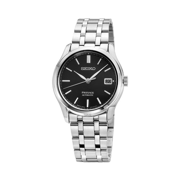 Seiko Presage Japanese Garden Black Dial Automatic Watch SRPD99 ...