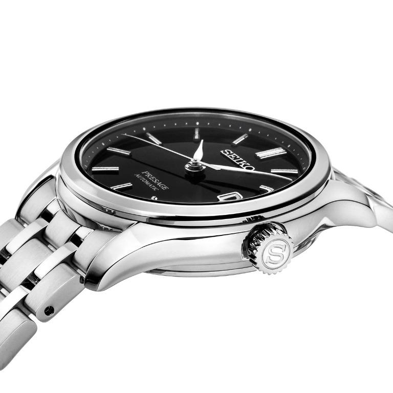 Seiko Presage Japanese Garden Black Dial Automatic Watch SRPD99 ...