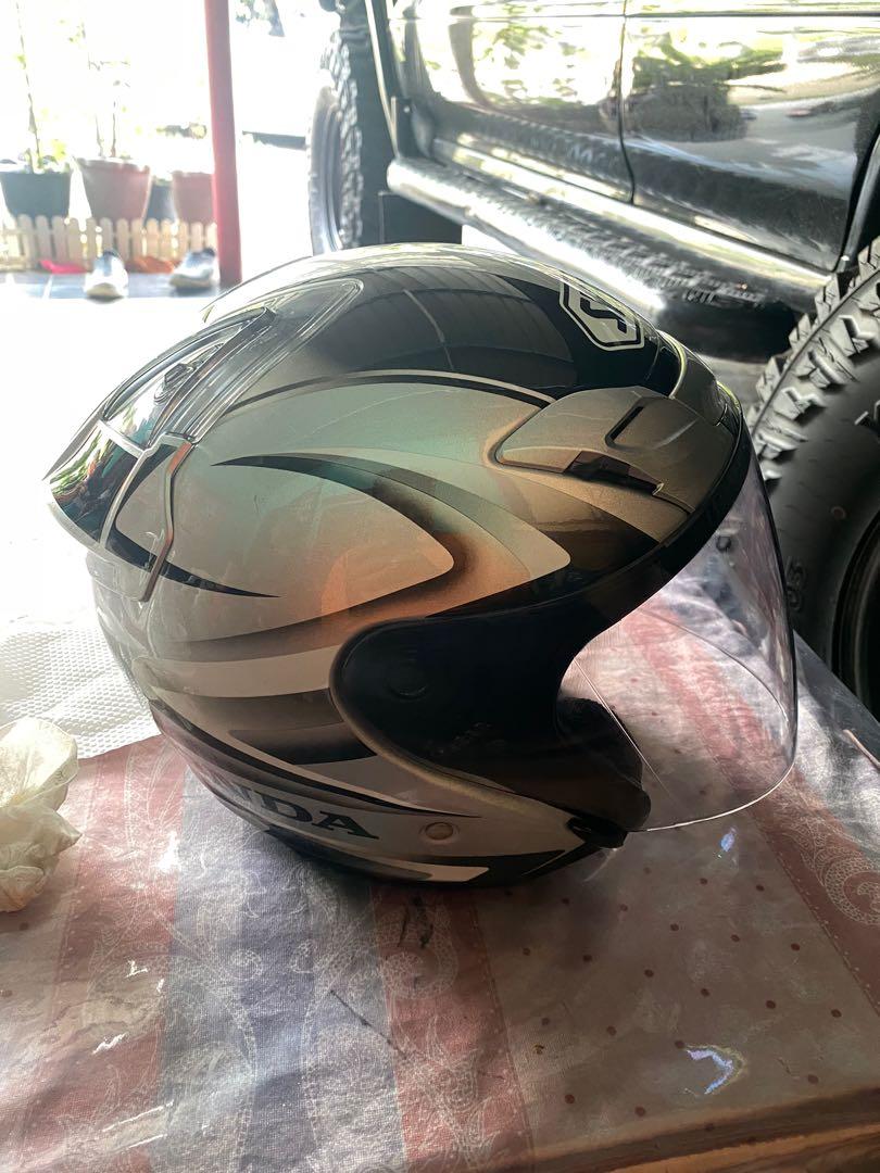 Shoei jforce 3 honda silver, Auto Accessories on Carousell