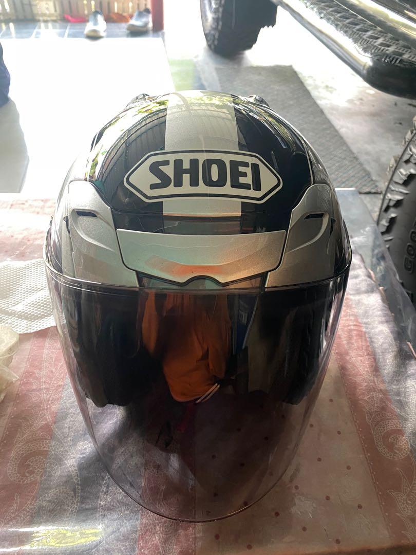 Shoei jforce 3 honda silver, Auto Accessories on Carousell