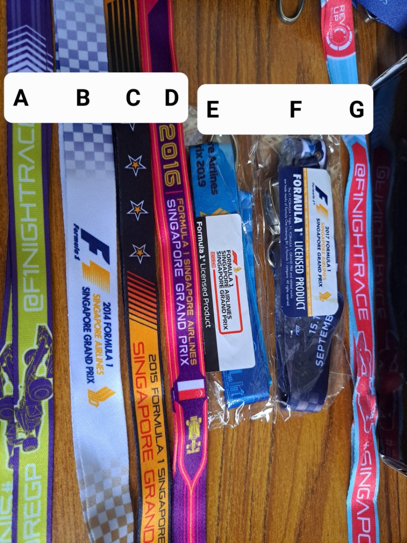 Singapore Airlines Formula 1 Grand Prix Lanyard [CHEAPEST], Luxury ...