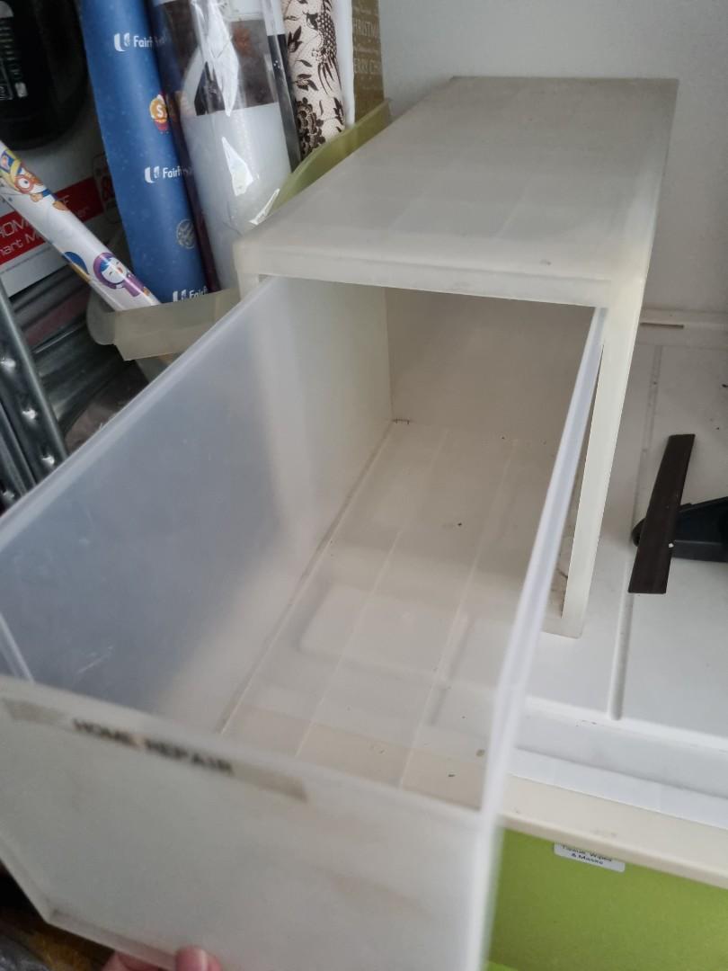 Single stack storage box, Furniture & Home Living, Home Improvement ...