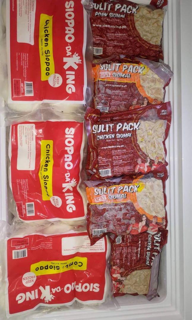 Siomai King and Siopao Da King, Food & Drinks, Packaged & Instant Food ...