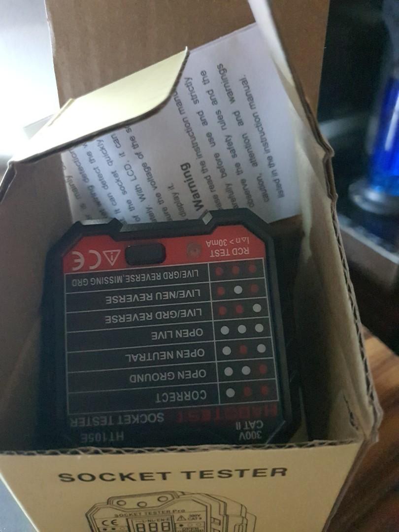Socket Tester, TV & Home Appliances, Electrical, Adaptors & Sockets on ...