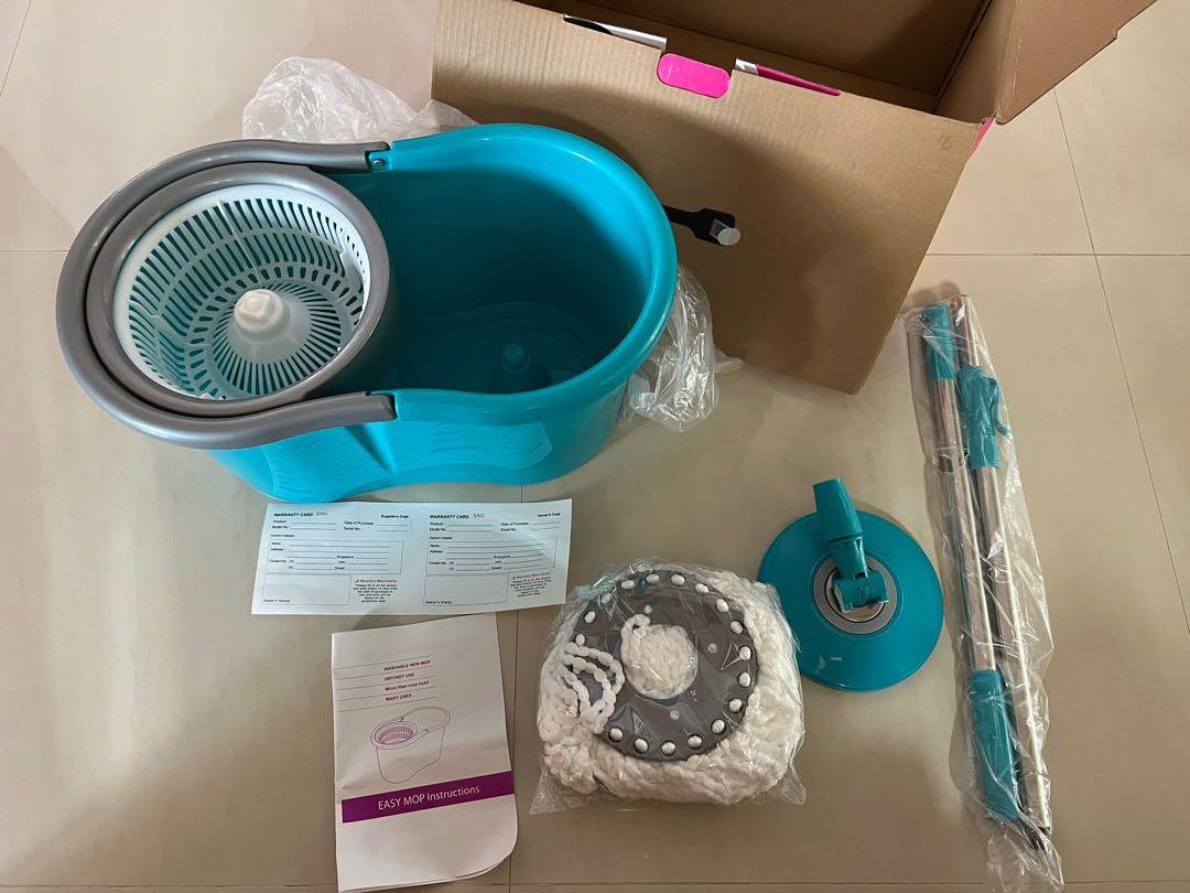 Spin & Go Touchless Mop & Wringer, Furniture & Home Living, Cleaning ...