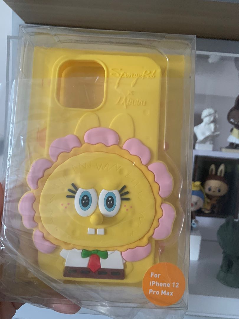 SpongeBob Labubu iPhone 12 Pro Max case, Mobile Phones & Gadgets ...