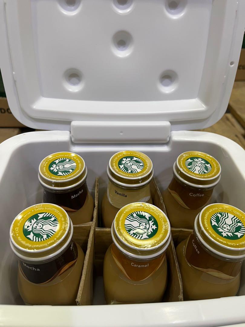 Starbucks Cooler Box with 6 drinks, Food & Drinks, Beverages on Carousell