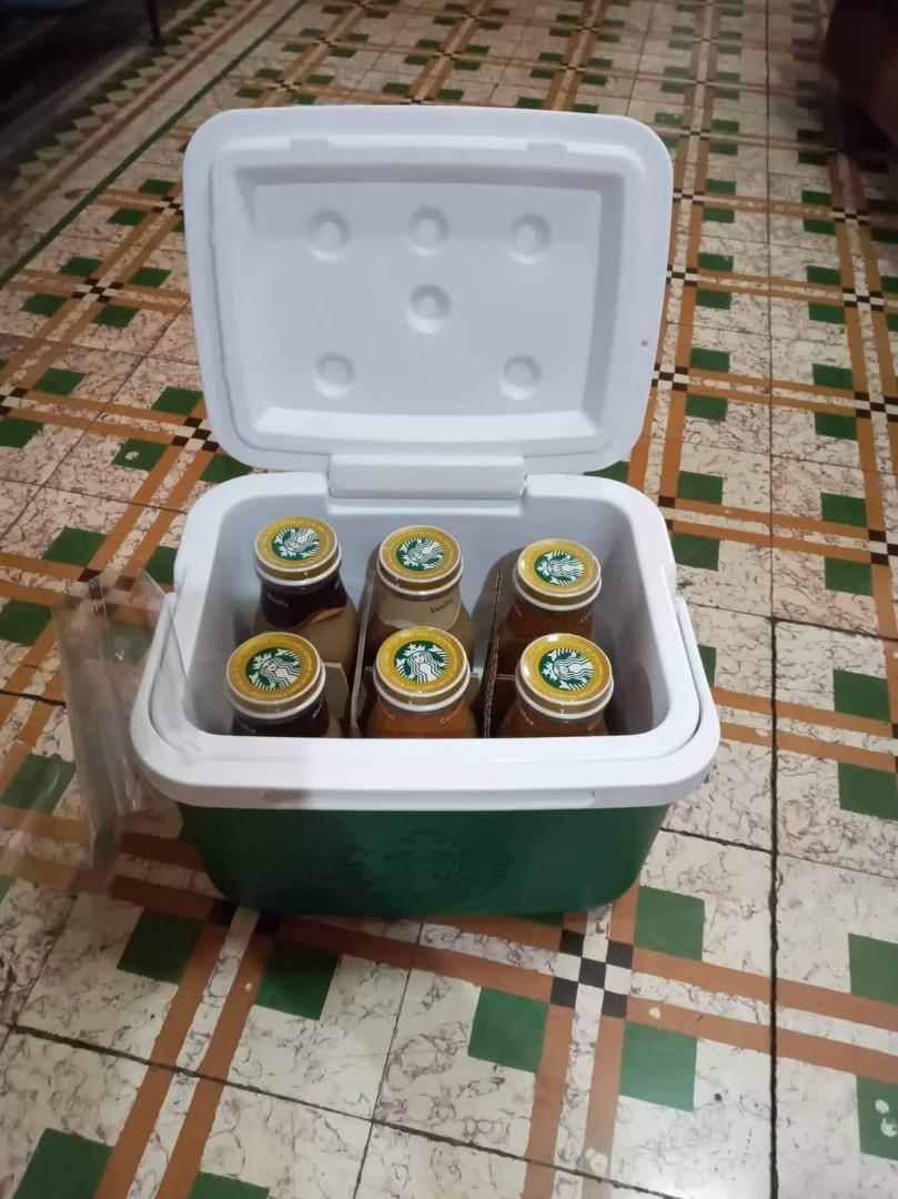 Starbucks cooler with 6 btls asstd flavor, Food & Drinks, Beverages on ...