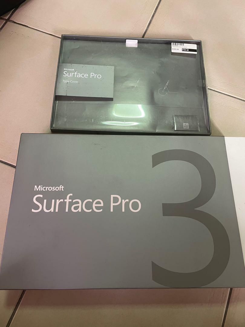 Surface Pro 3 box and Keypad box, Computers & Tech, Parts & Accessories ...