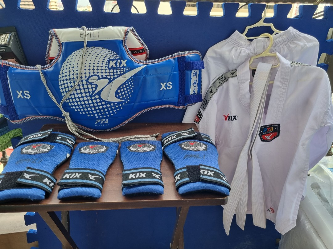 Taekwondo dobuk and gears, Sports Equipment, Other Sports Equipment and ...