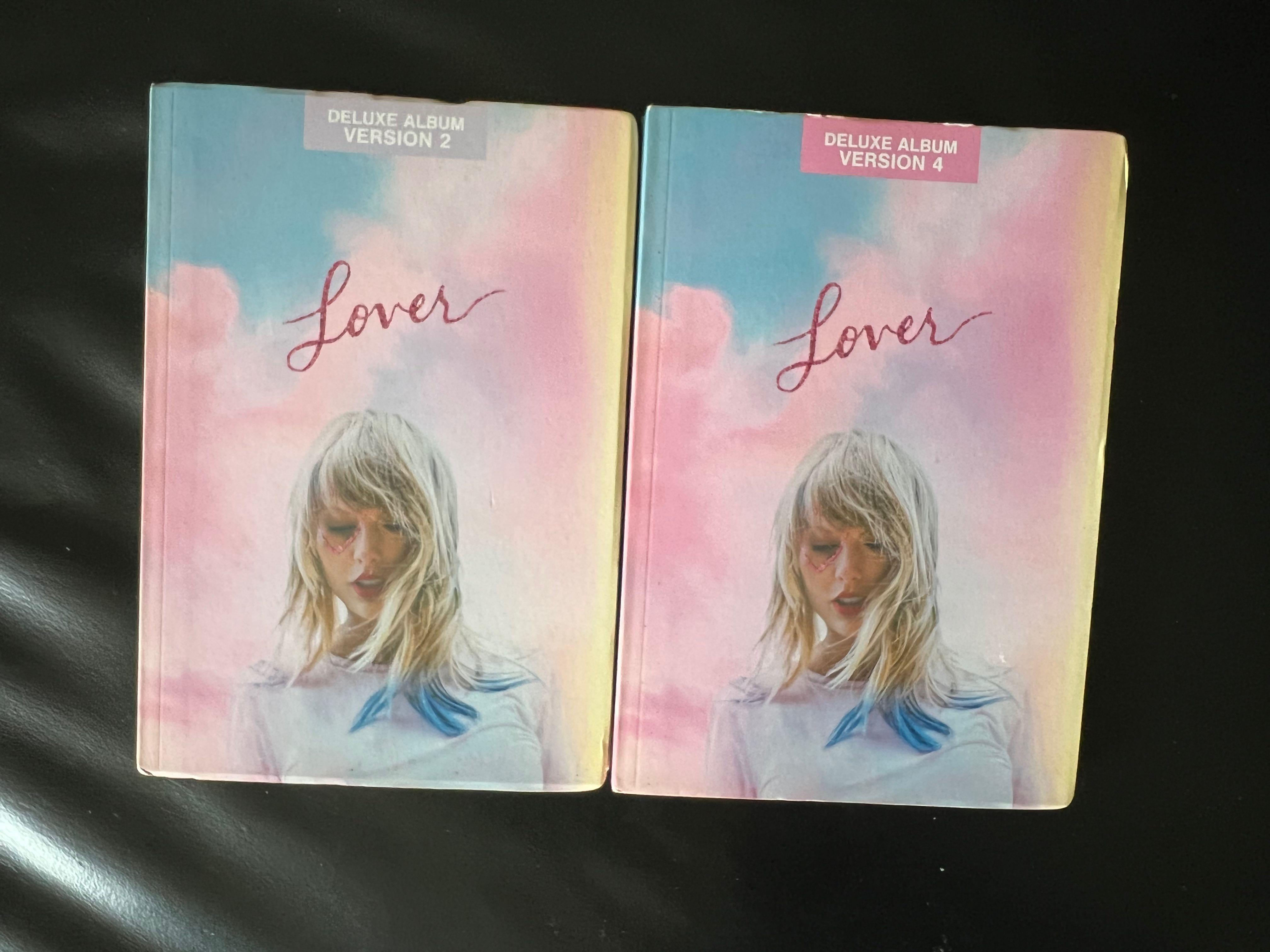 Taylor Swift lover deluxe book (version 2&4), Hobbies & Toys, Music ...