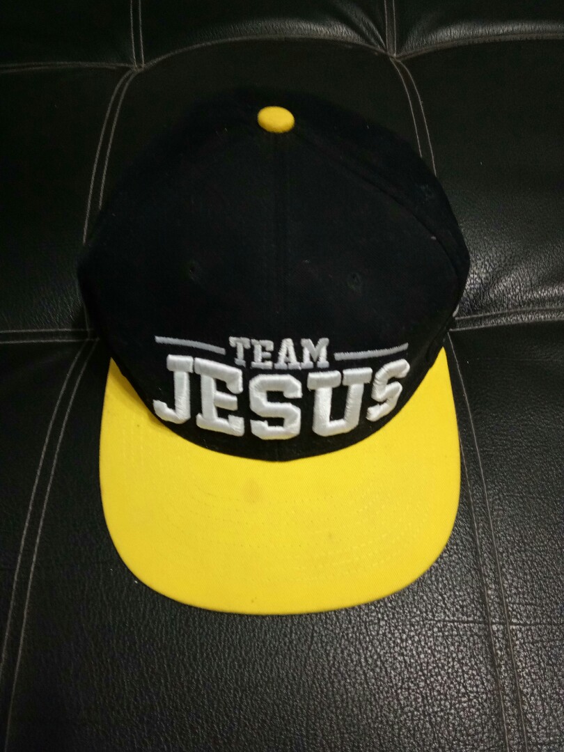 Team Jesus cap, Men's Fashion, Watches & Accessories, Caps & Hats on ...