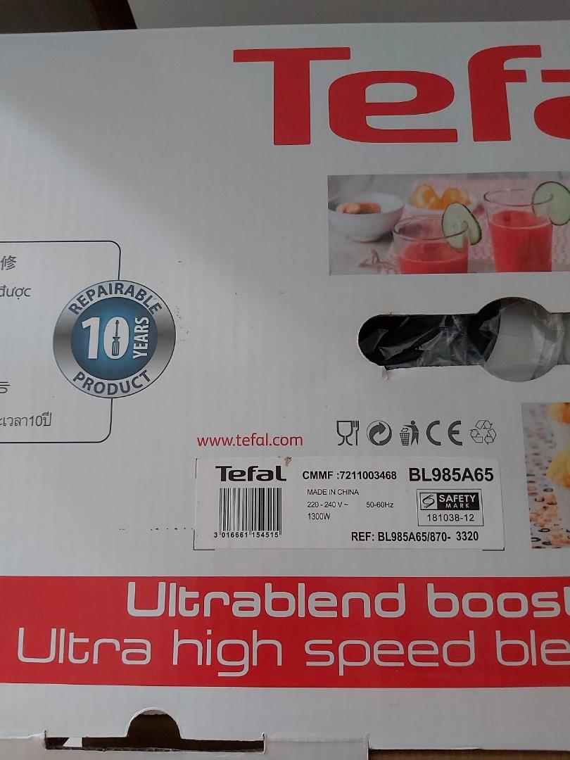 TEFAL BL985 ULTRABLEND BOOST, TV & Home Appliances, Kitchen Appliances ...