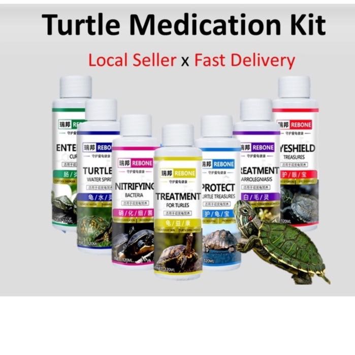Terrapin/ turtle medication kit health nitrifying bacteria, Pet Supplies, Health & Grooming on ...