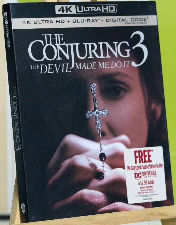 The Conjuring 3: The Devil Made Me Do It 4K Blu-ray, Hobbies & Toys ...