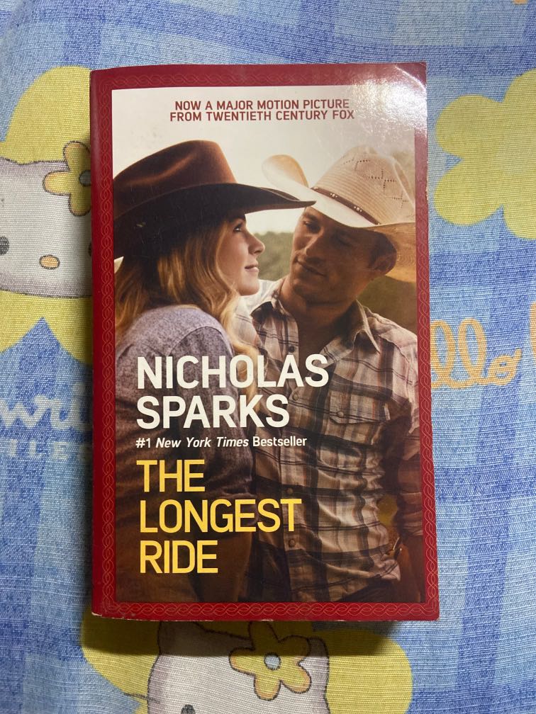The Longest Ride Book - Nicholas Sparks, Hobbies & Toys, Books ...