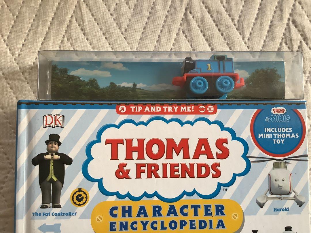 Thomas & Friends Character Encyclopedia with Mini Thomas Train Toy ...