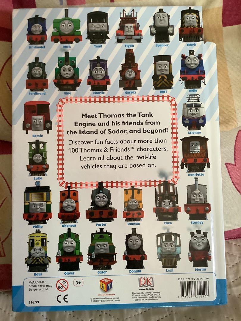 Thomas & Friends Character Encyclopedia with Mini Thomas Train Toy ...