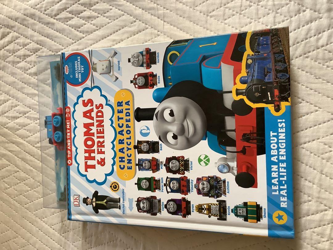Thomas & Friends Character Encyclopedia with Mini Thomas Train Toy ...