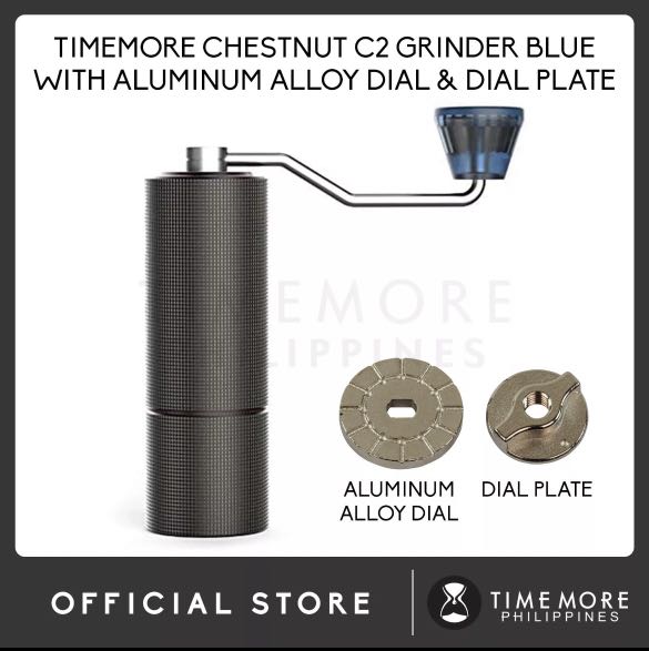 Timemore C2 coffee manual burr grinder blue, TV & Home Appliances ...