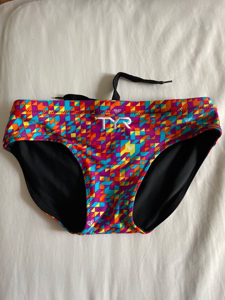 TYR reversible swimming trunks, Men's Fashion, Bottoms, Swim Trunks ...