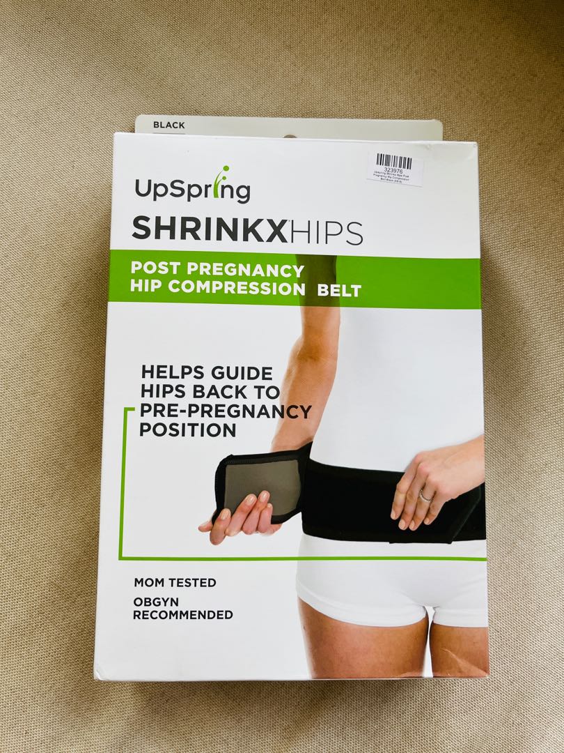 Upspring Shrinkx Hips Post Pregnancy Hip Compression Belt - Black ...