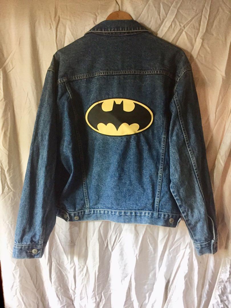 Vintage Warner Studios Batman Denim Jacket, Women's Fashion, Coats ...