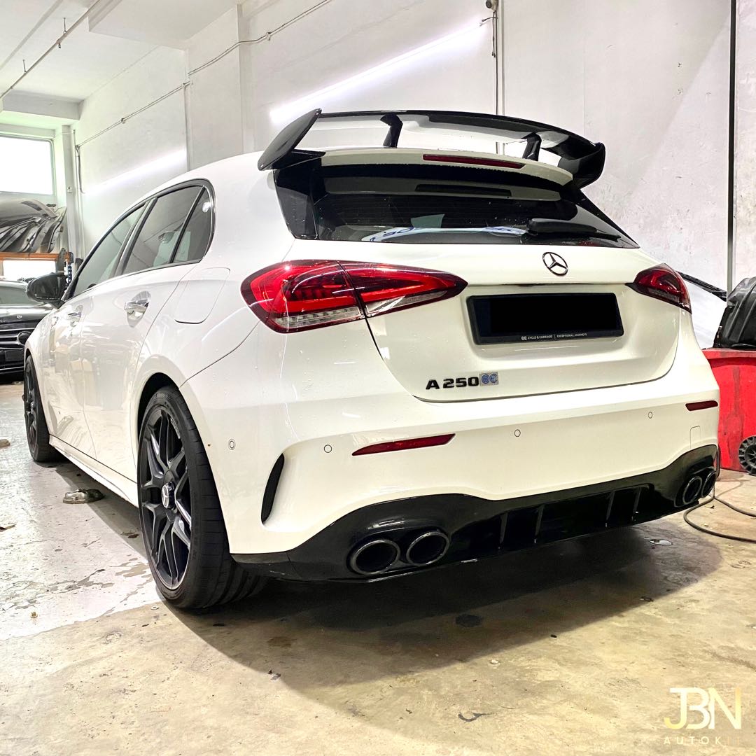 W177 A45s Diffuser, Car Accessories, Accessories on Carousell