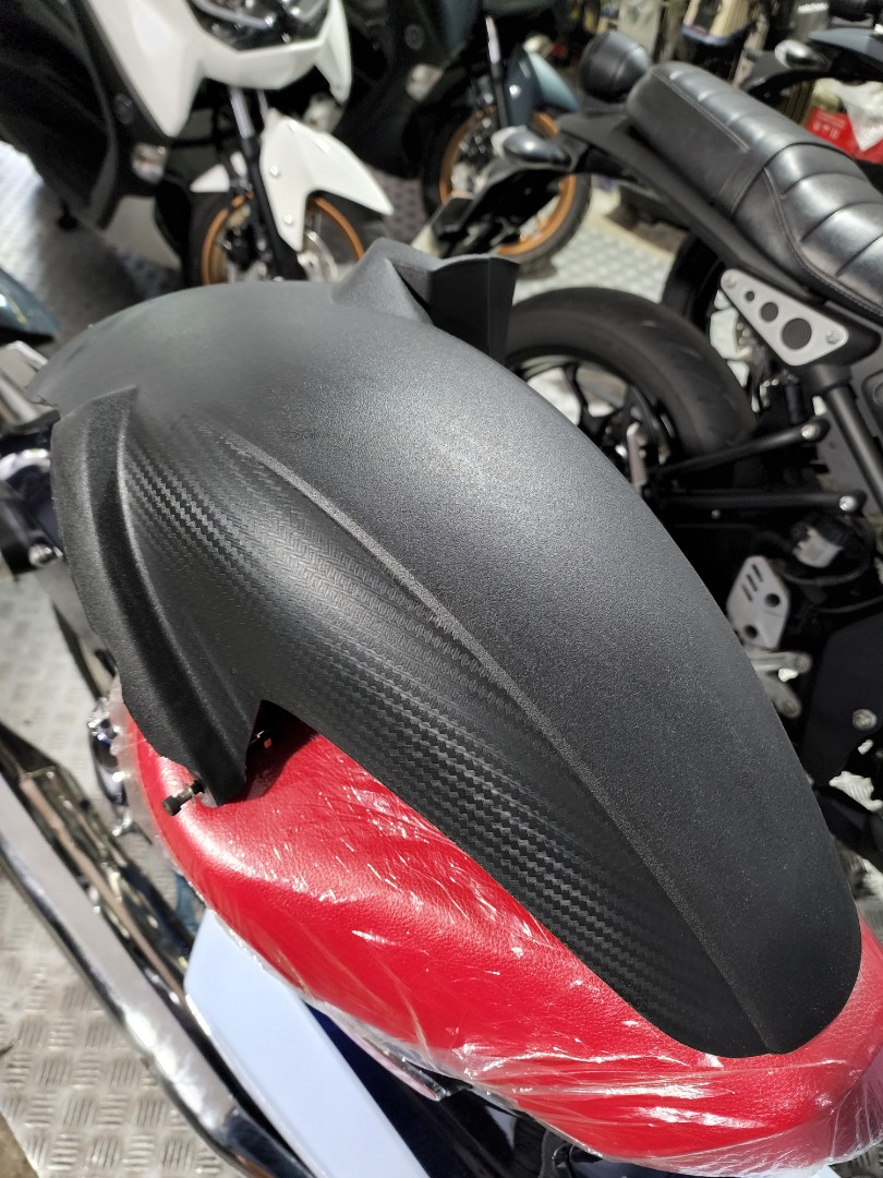 Xmax rear fender (MOS), Motorcycles, Motorcycle Accessories on Carousell