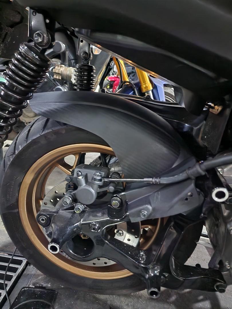 Xmax rear fender (MOS), Motorcycles, Motorcycle Accessories on Carousell