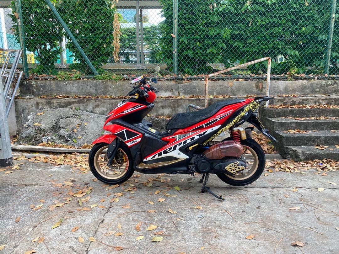 Yamaha Aerox V1, Motorcycles, Motorcycles for Sale, Class 2B on Carousell