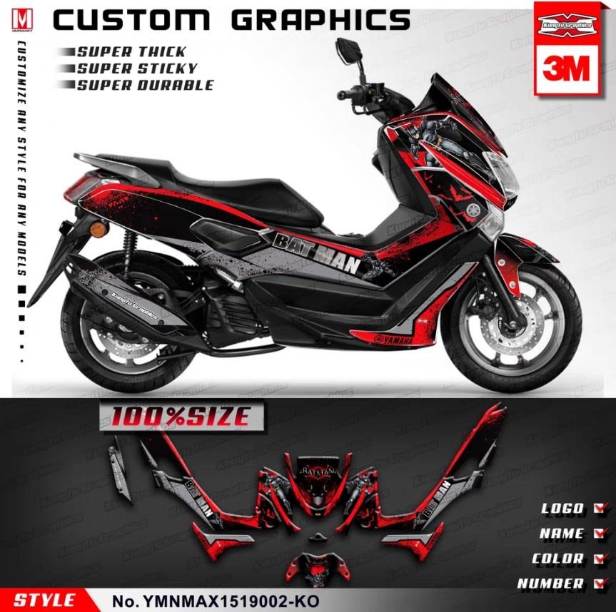 YAMAHA NMAX V1 DECAL FULL KIT, Motorcycles, Motorcycle Accessories on ...