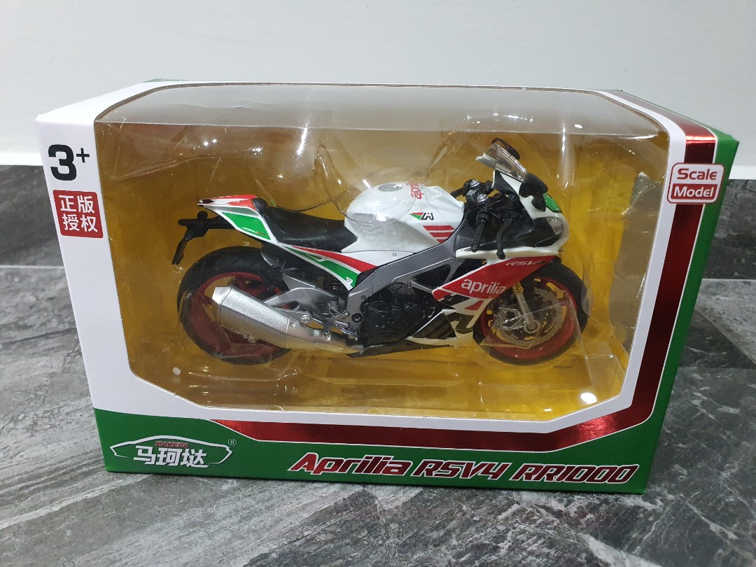 1/12 Scale Die Cast Motorcycle Model - Aprilia RSV4 (2020) Limited ...