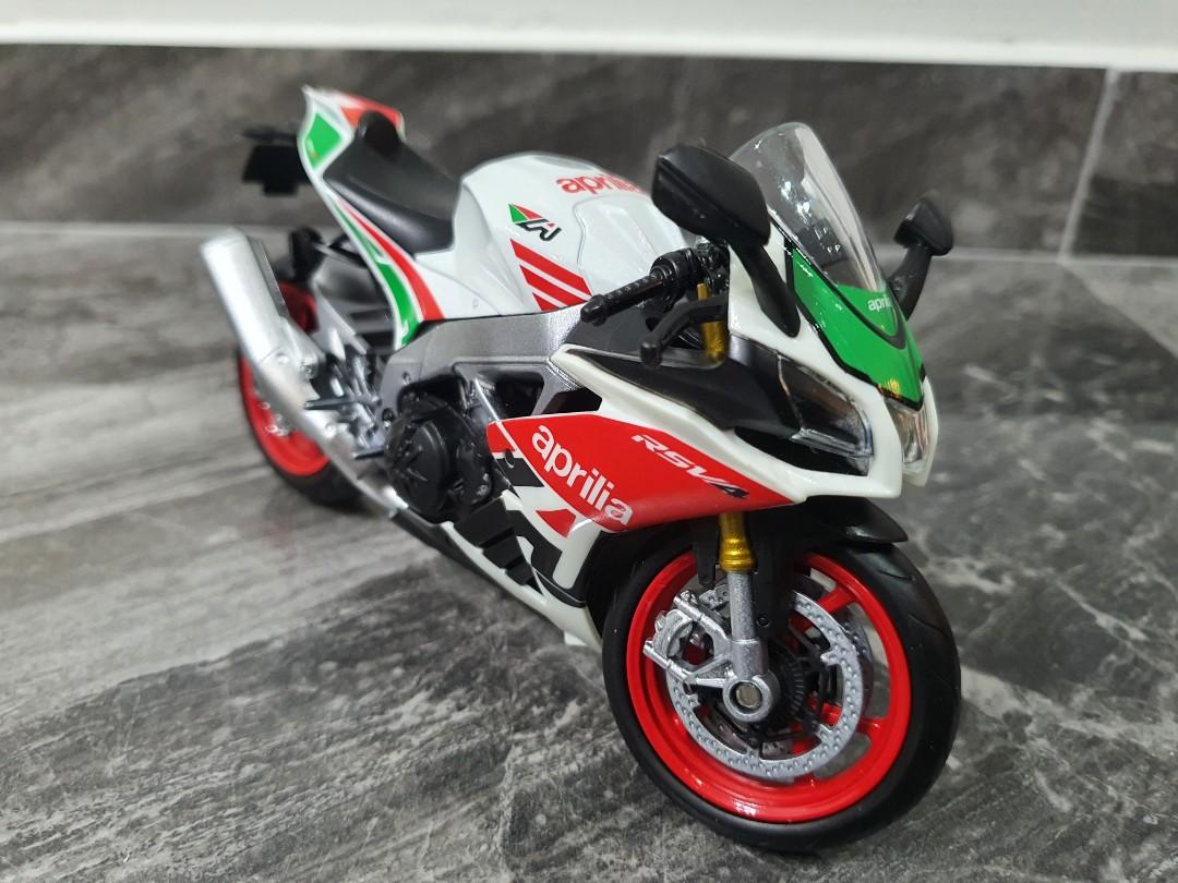 1/12 Scale Die Cast Motorcycle Model - Aprilia RSV4 (2020) Limited ...