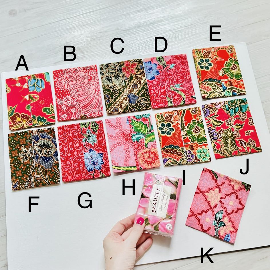 11 for $25 CHOPE! Batik Tissue Holder Handmade in Singapore, Women's ...