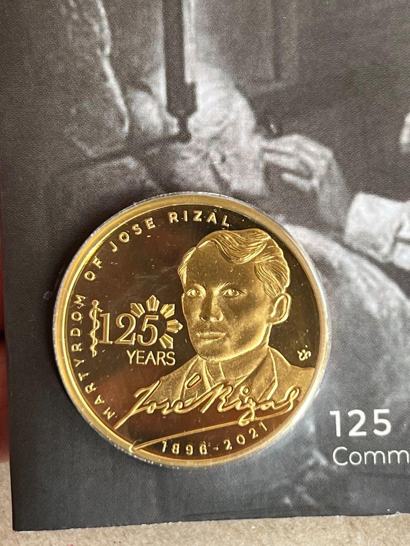 125 Piso Jose Rizal Martyrdom Anniversary 2021 Commemorative Coin ...