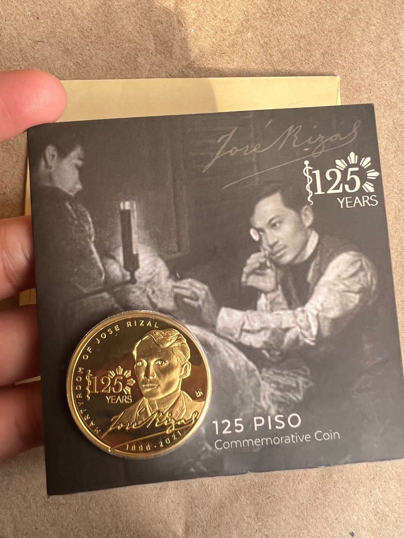 125 Piso Jose Rizal Martyrdom Anniversary 2021 Commemorative Coin ...
