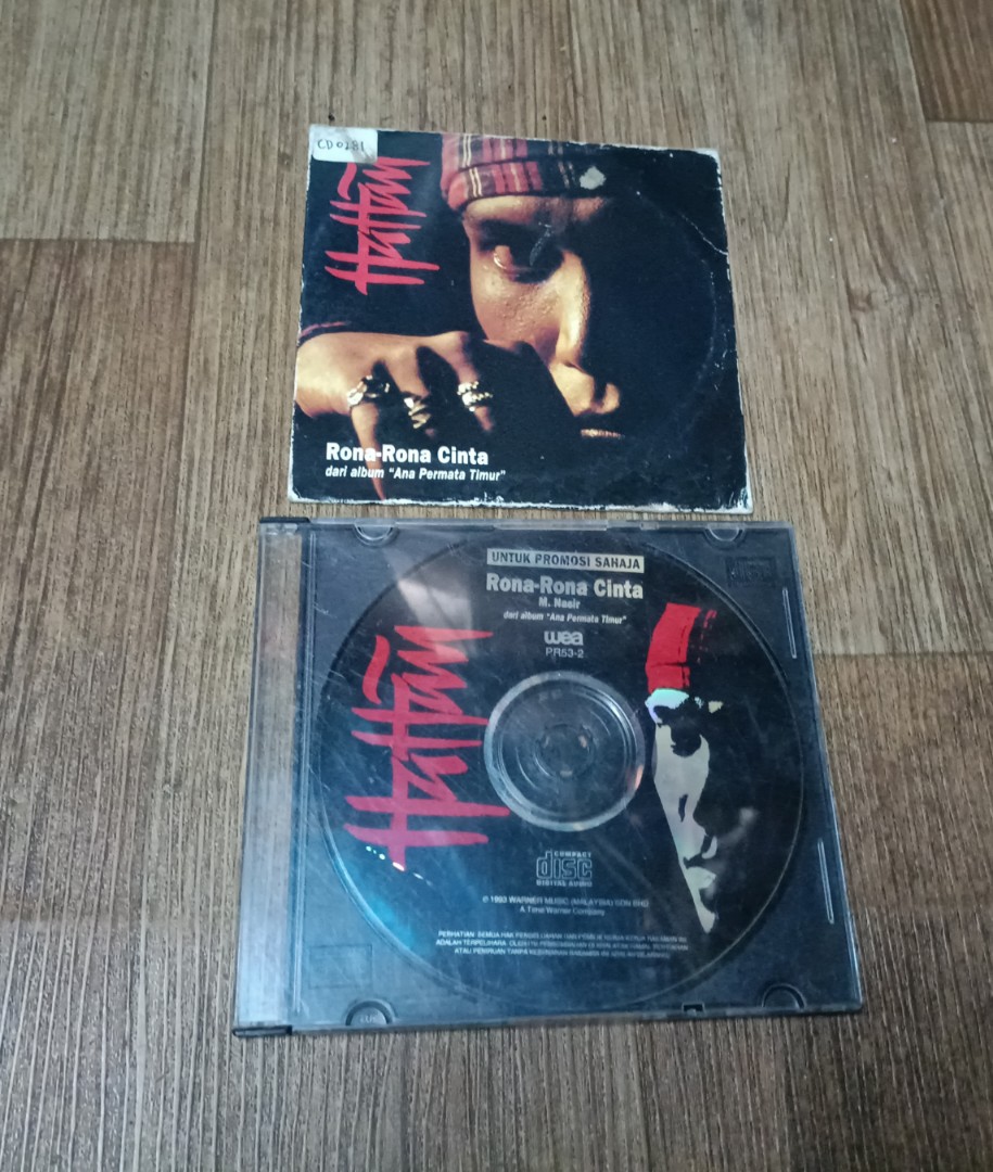 CD HATTAN @1993 Warner Music (M) Sdn Bhd.. Single album Penyanyi HATTAN ...