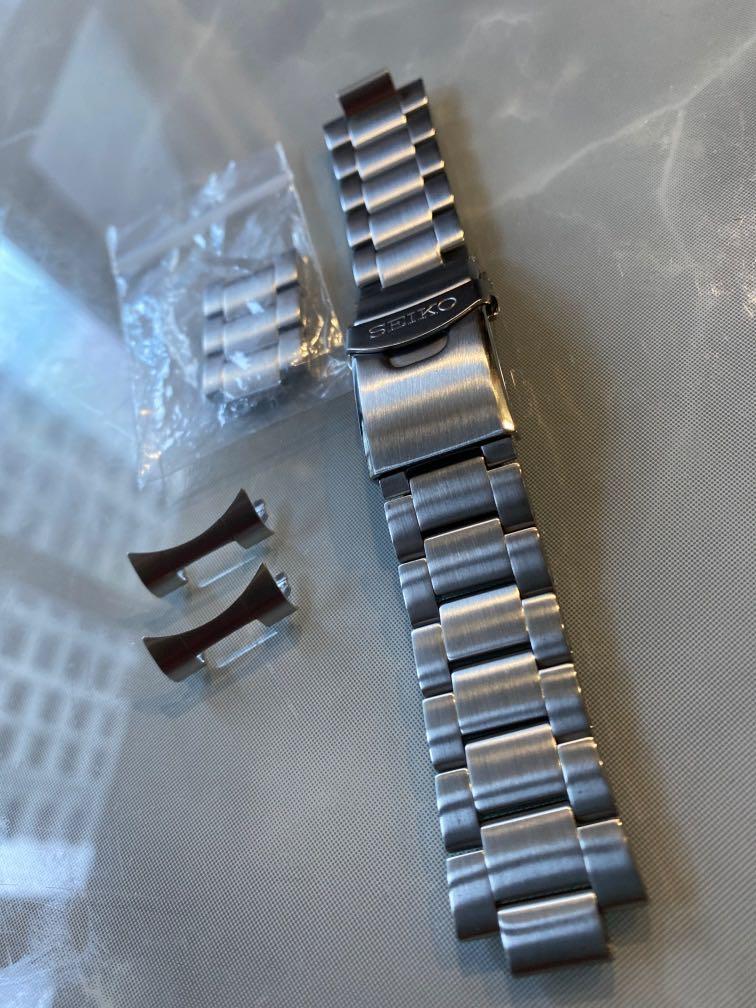 22mm Original Seiko SRPD bracelet, Men's Fashion, Watches & Accessories ...