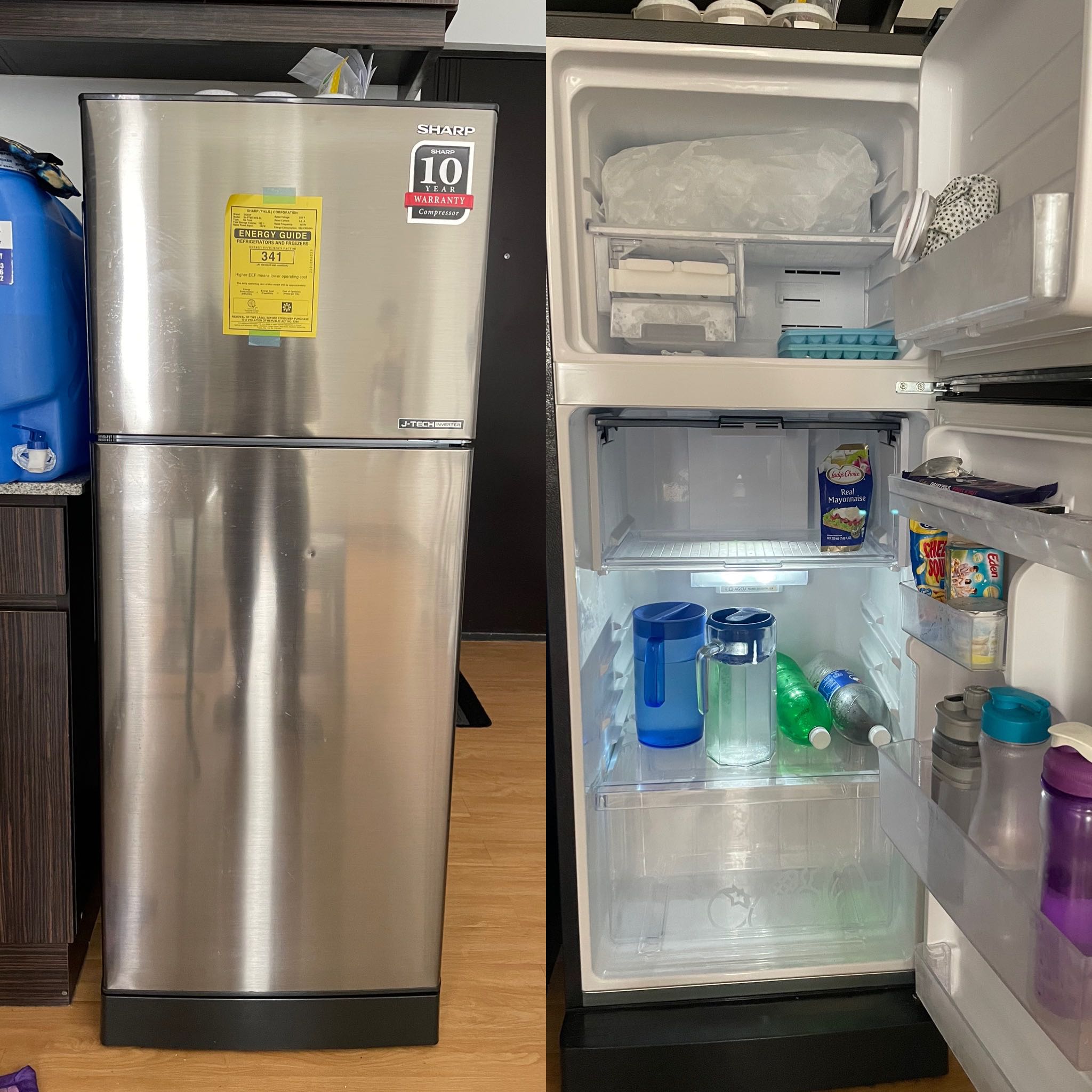 Inverter No Frost Sharp Ref, TV & Home Appliances, Kitchen Appliances ...