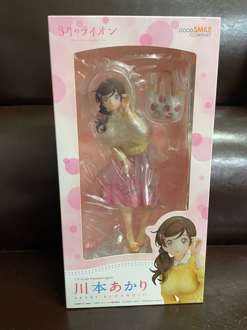 全新 Good Smile 三月的獅子 川本あかり Pvc scale figure 羽海野千花, 興趣及遊戲, 玩具 & 遊戲類 ...